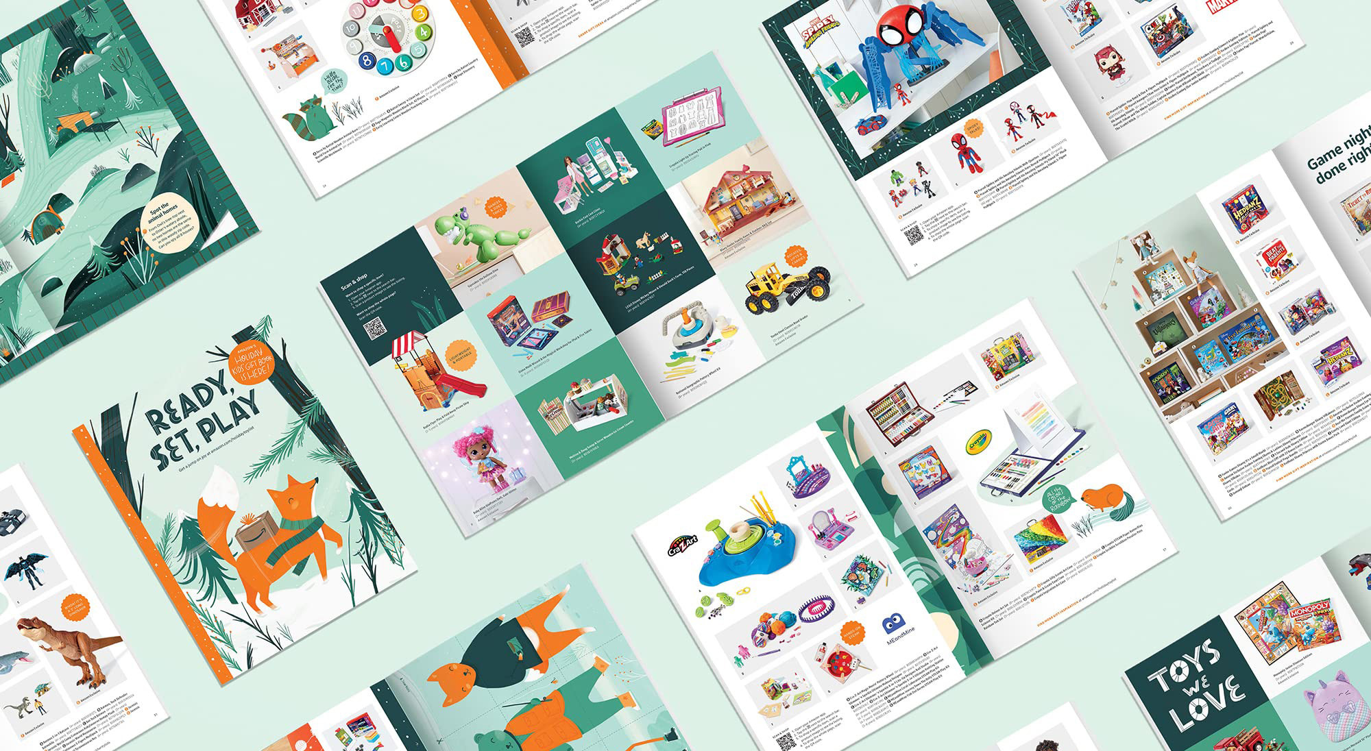 “Ready, Set, Play” Amazon’s Holiday Kids Gift Book is here!